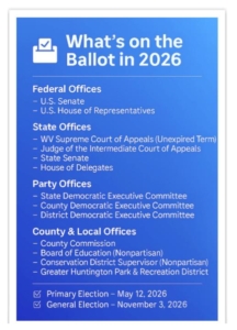 Primary Election Day - Blue Jefferson